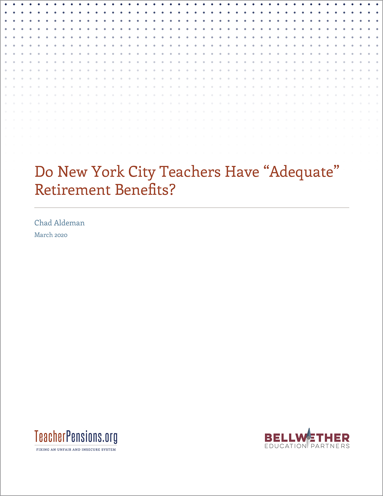 Do New York City Teachers Have Adequate Retirement Benefits ...